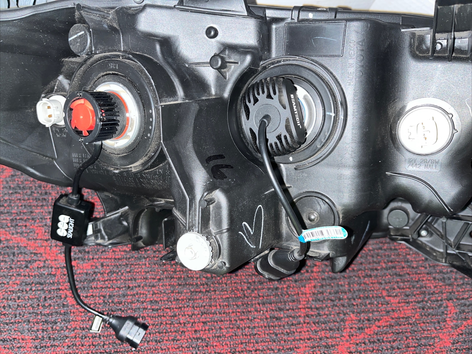 HeadLight Assembly 2016-19 Toyota PP-TD30 Left Driver Side (lamps ...