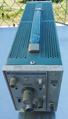 TEK(TEKTRONIX) TM 501 POWER MODULE WITH TEK AM 503 CURRENT PROBE ...