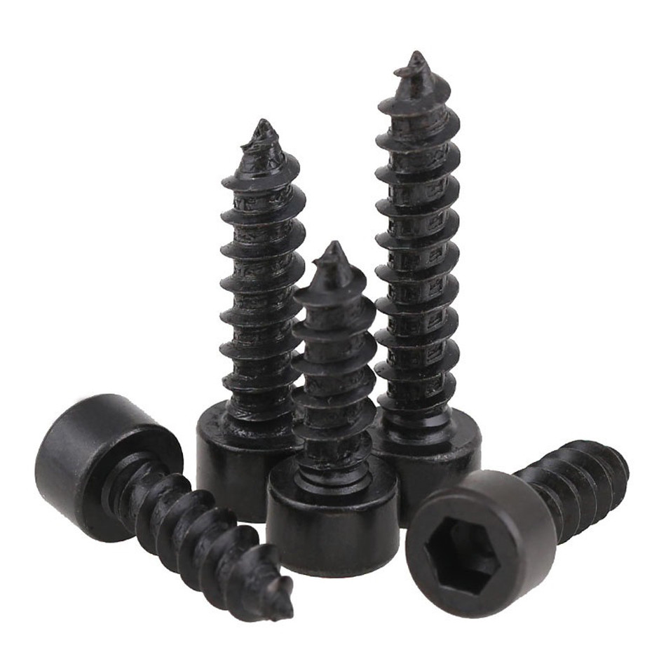 SOCKET CAP SELF TAPPING SCREWS ALLEN KEY TAPPERS 8.8 HIGH TENSILE M2-M3 ...