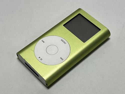 Apple iPod Mini A1051 1st Gen 4GB MP3 Media Player Green - BAD BATTERY ...