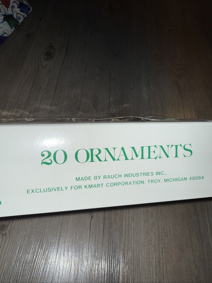 Vintage RAUCH Spun Satin Yellow Gold Christmas Ornaments Unbreakable ...