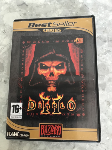 Diablo 2 / II Best Seller Series Blizzard Windows PC/Apple Mac 3 x CD ...