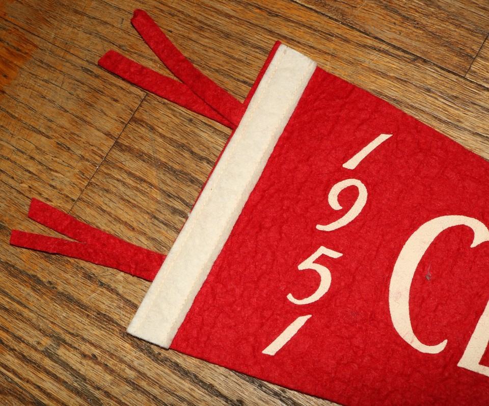 CENTRAL 1951 vintage felt pennant | eBay