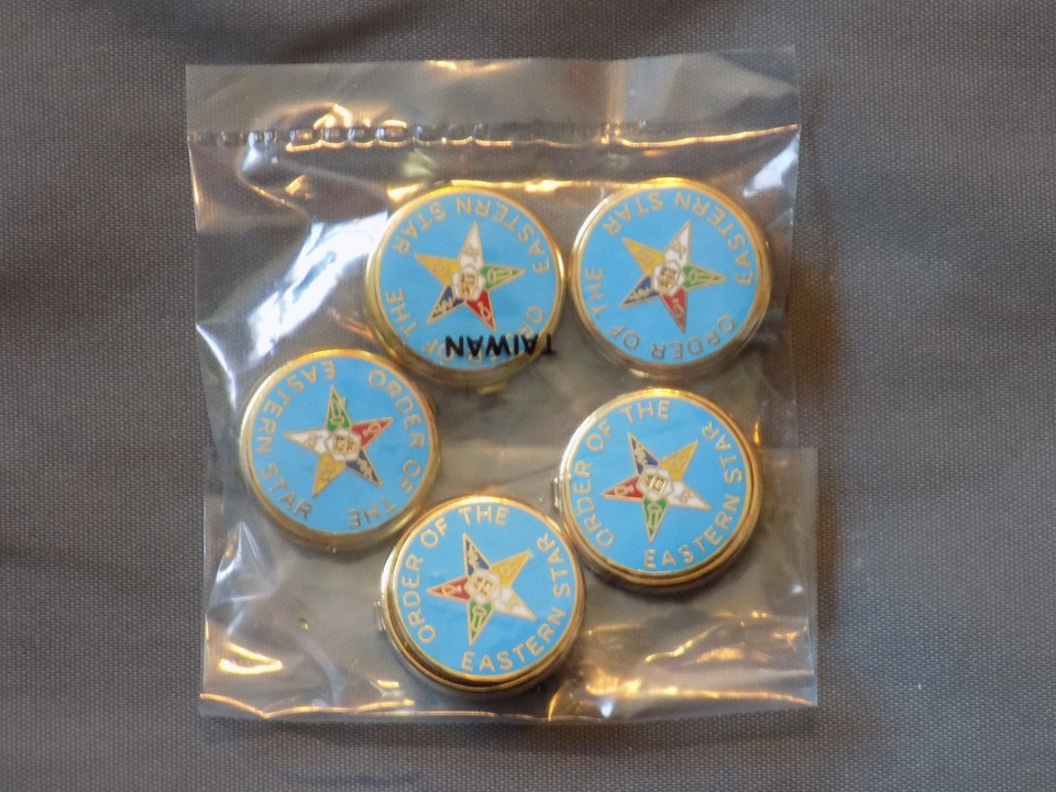 Masonic Button Covers Tuxedo Square Compass Past Master York Rites ...