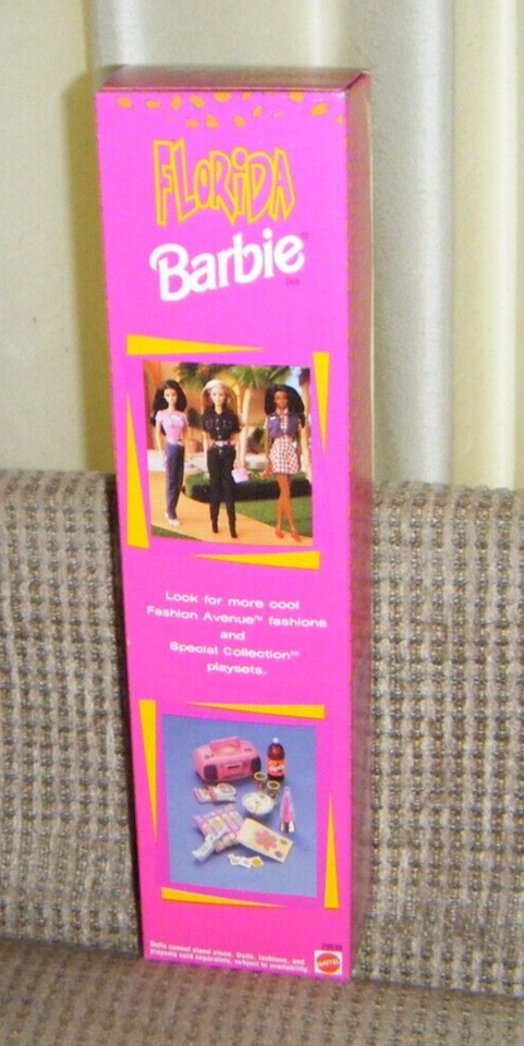 1998 FLORIDA BARBIE DOLL MIB Mattel #20535 Vacation | eBay