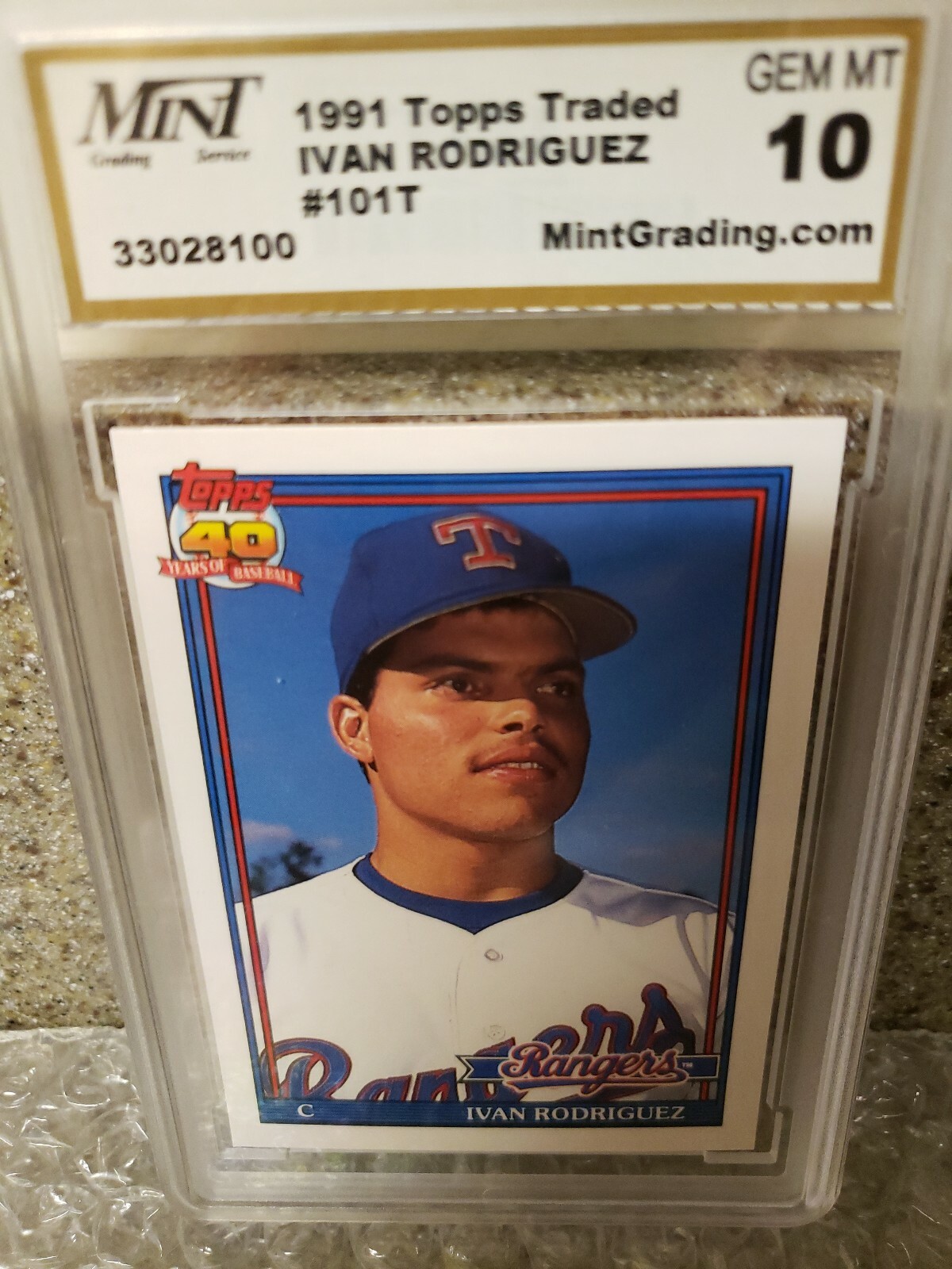 1991 Topps Traded - Ivan Rodriguez #101T (RC) for sale online | eBay