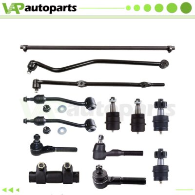 K3134T Fits 97-06 Jeep Wrangler Front Tierod Track Bar Sway Bar Ball ...