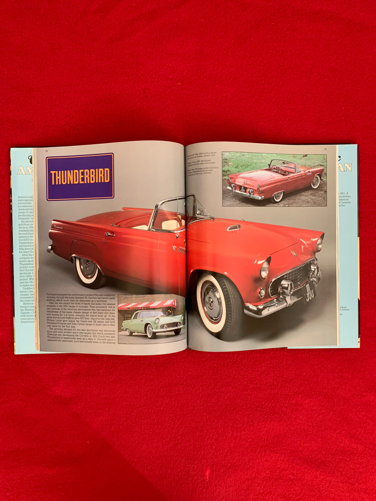 Classic American Cars By Richard Nichols Full Color Hardbound w/Book ...