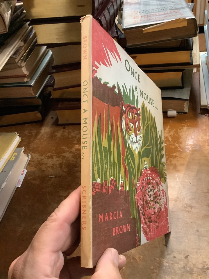 Once A Mouse By Marcia Brown 1st Ed 1st Printing 1961 Children's ...