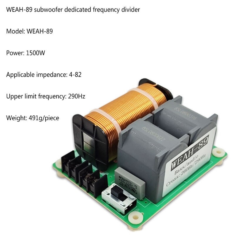 Speaker Frequency Divider Module Pure Bass Hi-Fi Crossover Filter | eBay