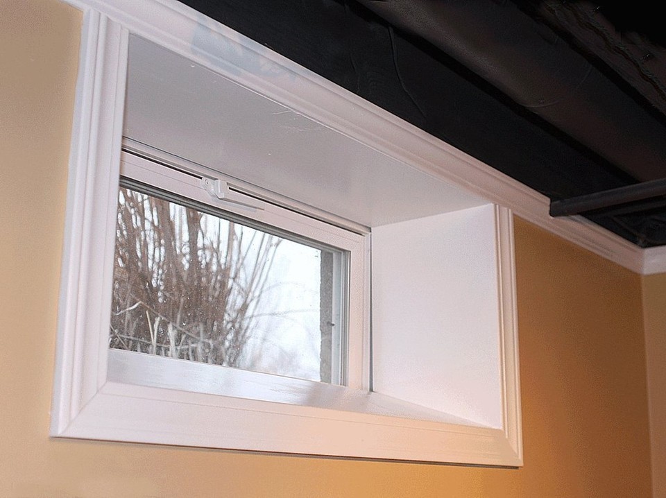VBHI3218PR VBHI Vinyl Basement Hopper Window, 32" x 18", White | eBay
