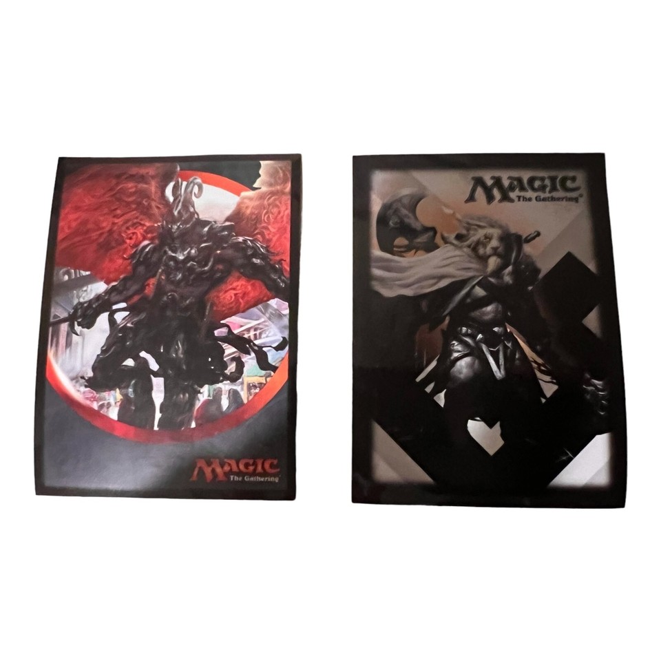 MTG Ultra Pro Deck Box Bundle with TWO sets of sleeves and TWO Dice ...