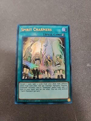 Yugioh! Spirit Charmers - SDCH-EN041 - Ultra Rare - 1st Edition Near ...