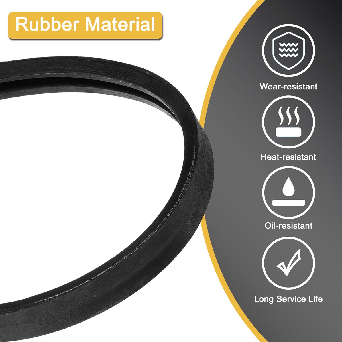 Rubber Belt Material For Sewing Machine Sewing Machine Belt Uxcell K30