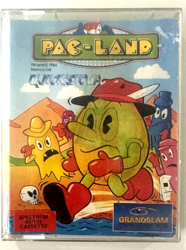 Pacland : ZX Spectrum : 48K : 128K : Grandslam Software : Pac Land ...