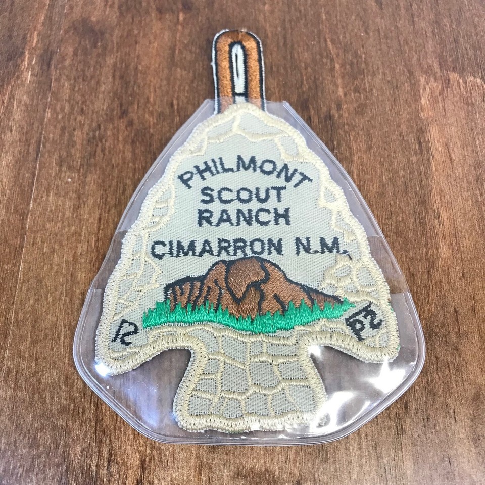 2 Patches Boy Scouts Philmont Scout Ranch Cimarron NM New Mexico Bull ...
