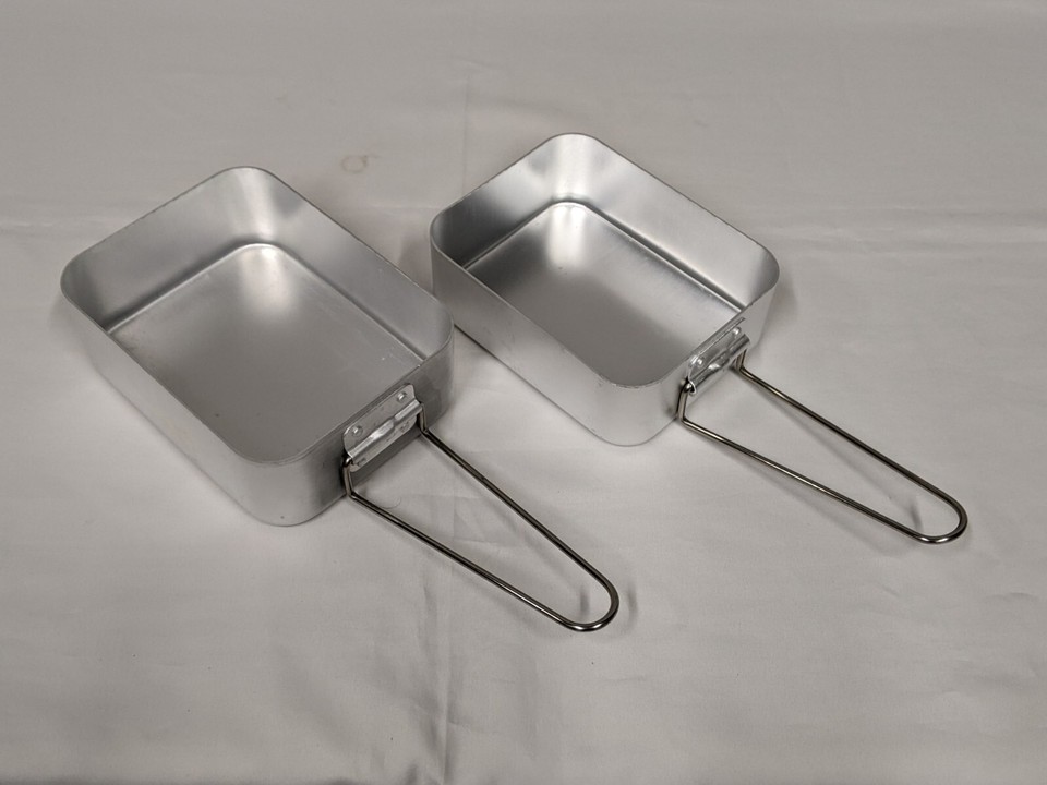 Genuine British Army Military Mess Tins Set - Camping - Cooking - Cadet ...