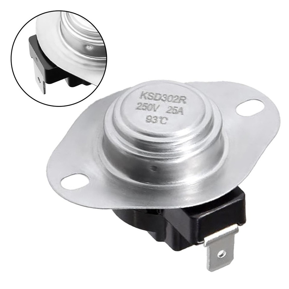 80601 Snap Disc Switch 200F Normally Closed for Vogelzang Pellet Stove ...