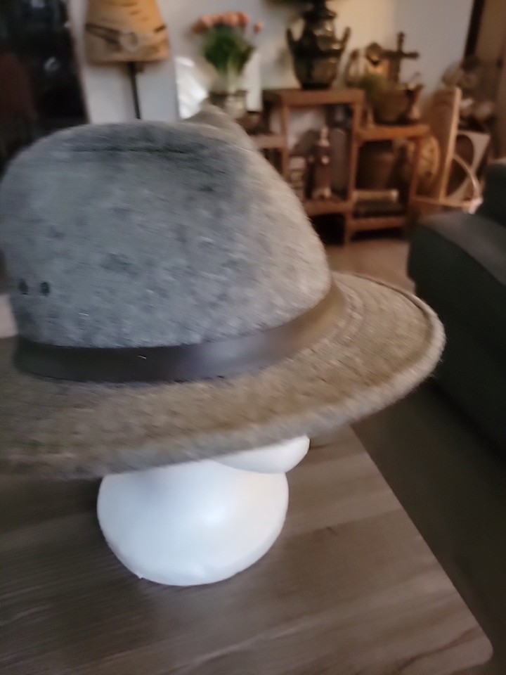 VTG FILSON WOOL PACKER HUNTING HAT MED DARK GRAY SIZE XL MADE USA | eBay