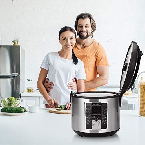 Rice Cooker, Slow Cooker, Steamer, Stewpot, Saute All in 5.2 Qt ...