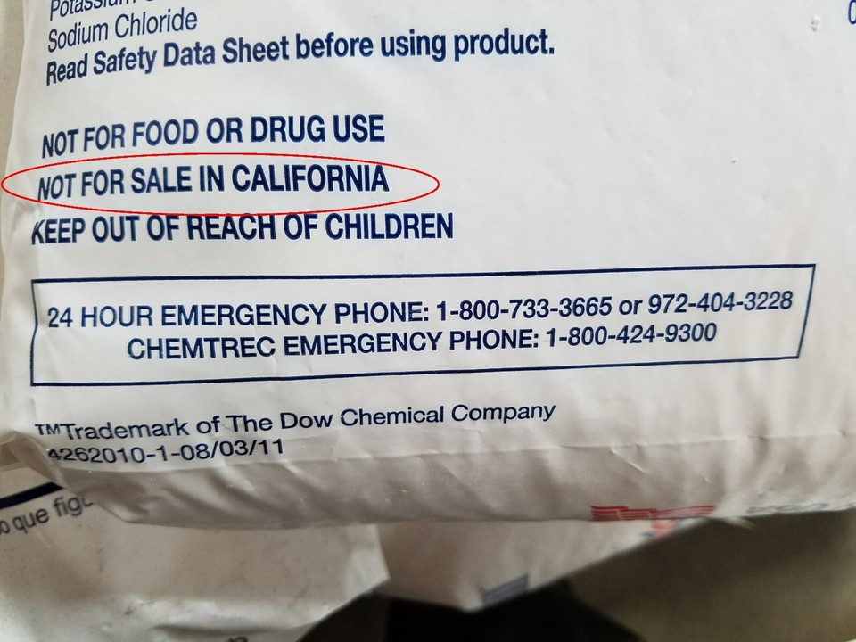 Dow flake Xtra Calcium Chloride; Concrete Accelerator, Dust Control; 50 ...