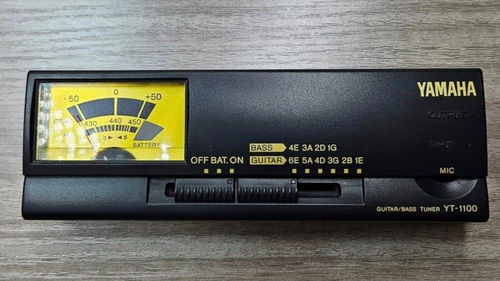 Vintage Yamaha YT 1100 Guitar Bass Tuner T25 | eBay