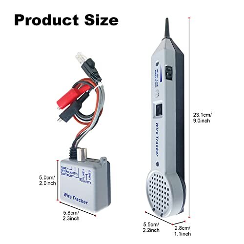 Tone Generator Kit, Wire Tracer Electrical Circuit Tester, 200EP Cable ...
