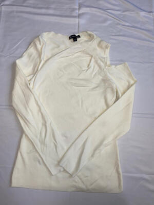 $70 International Concepts Asymmetrical Cold-Shoulder Sweater Large ...