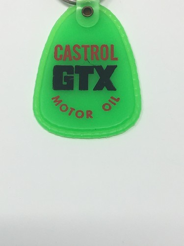 Castrol Motor Oil Plastic Keychain, Key Ring Accessory | eBay
