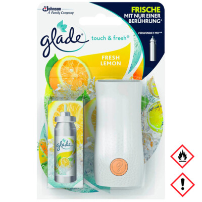 Glade by Brise One Touch Minispray Air Freshener Lemon Fresh Scent 10ml ...