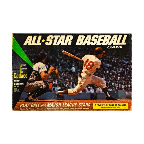 Cadaco Boardgame All-Star Baseball (1970 Ed) Box Fair/VG+ | eBay