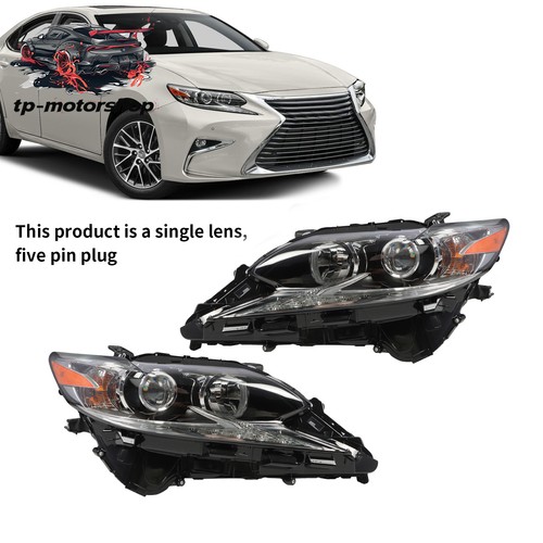 For 2016-2018 Lexus ES ES350 ES300H Halogen LED DRL Headlight Left ...
