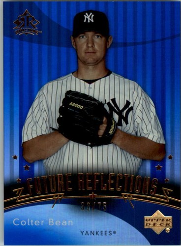 2005 Reflections Blue #214 Colter Bean FR /75 | eBay