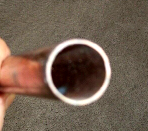 3/4" Copper Pipe "TYPE M COPPER PIPE" (MADE IN USA) red label. 12 ...