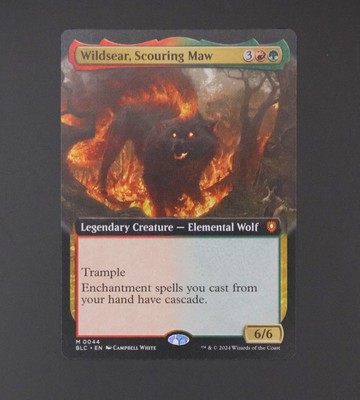 Wildsear, Scouring Maw - Extended Art - Bloomburrow BLC MTG Magic the ...