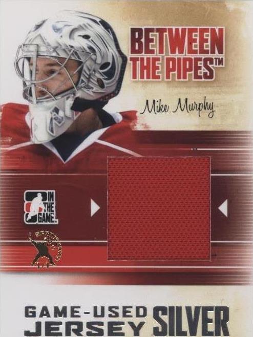 2010-11 In the Game Between the Pipes - Game-Used Mike Murphy #M-43 ...