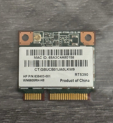 Ralink RT5390 Wireless N Mini PCIe WiFi Network Card - HP 638403-001 | eBay