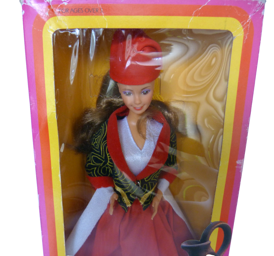 Vintage 1985 Barbie Dolls of the World Greek Barbie 2997 NIB | eBay