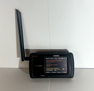 Uniden Home Patrol 2 Phase2 Touchscreen Digital Scanner Latest firmware ...