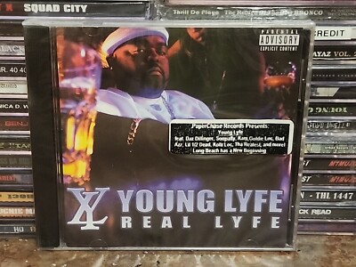 YOUNG LYFE REAL LYFE YL RAP MUSIC CD SEALED PAPERCHASE 2004 {PA} *QUICK ...