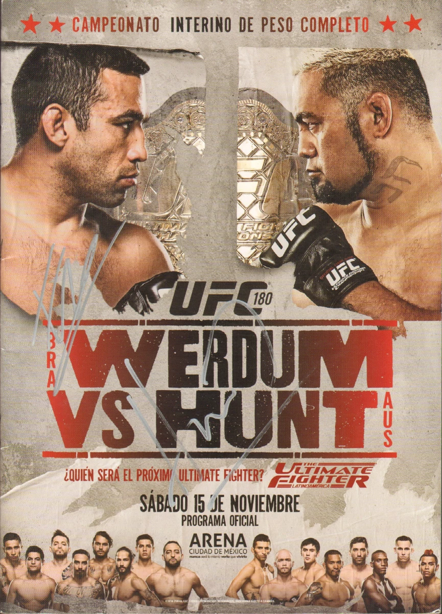 Ufc 180 Poster