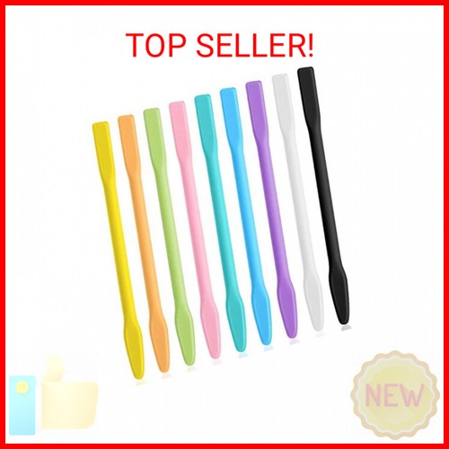 Gartful 9PCS Colored Silicone Stir Sticks, Reusable Epoxy Resin Stir ...