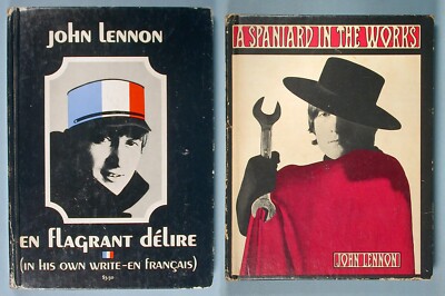 1964-65 John Lennon 2 Hardback Books In His Own Write & A Spaniard In ...