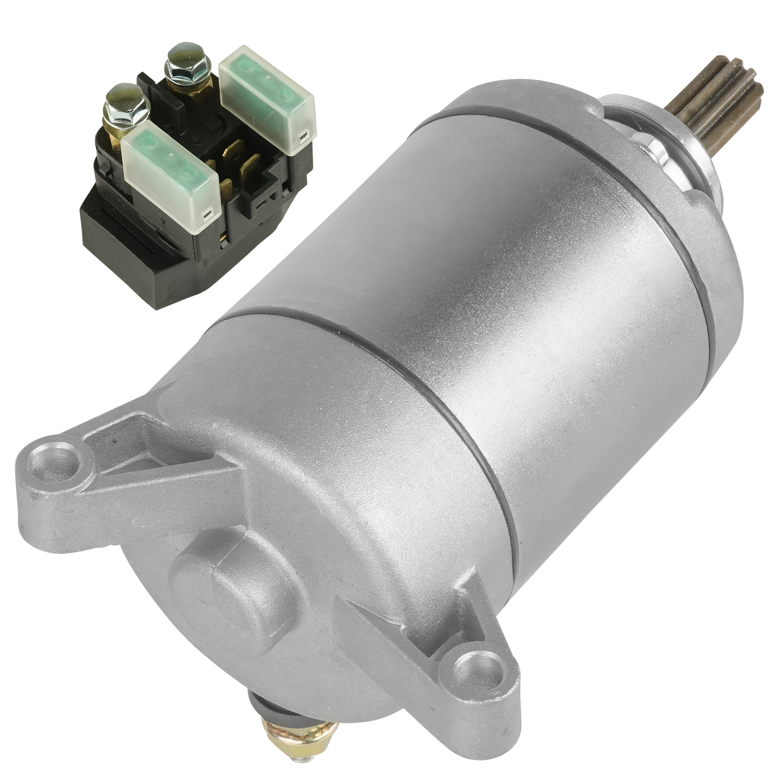 Starter & Solenoid for Yamaha YFZ450 YFZ45 YFZ 450 2004 2005 2006 2007 ...
