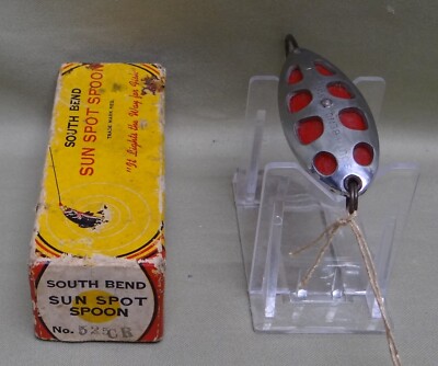 South Bend #525CB Sun Spot Spoon in Original Box, C. 1941-42 | eBay