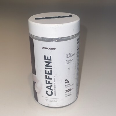 Prozis Caffeine Tech Supplement For Athletes 200 Mg Per Serving 90 ...