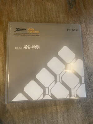 Heath Zenith Data Systems Micropro Wordstar Manual binder | eBay