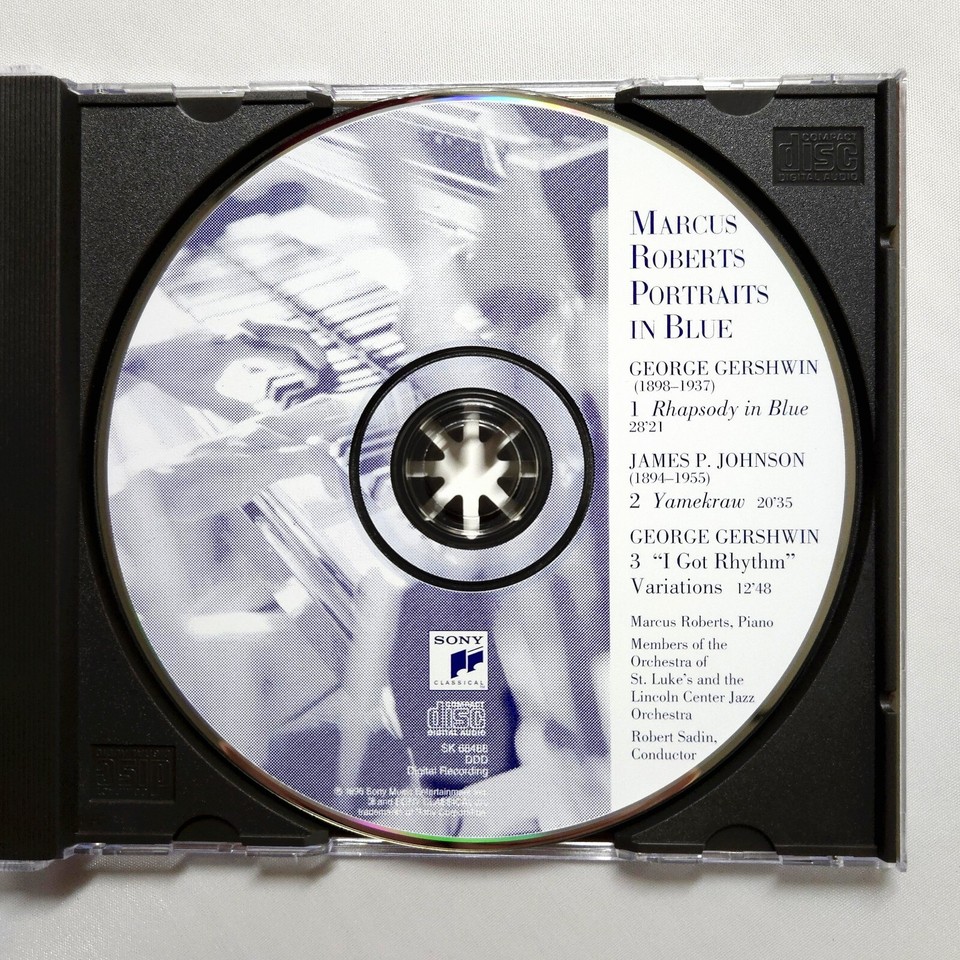 Marcus Roberts – Portraits In Blue CD 1996 Sony Rhapsody In Blue | eBay