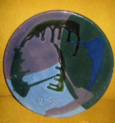 Plate Thomas Buxo Year 70 - Sandstone Faience Ceramic - Spain Era ...