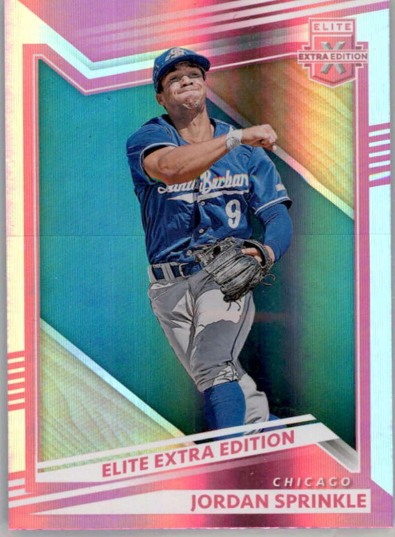 2022 Panini Elite Extra Edition - Jordan Sprinkle #131 Pink (RC) for ...